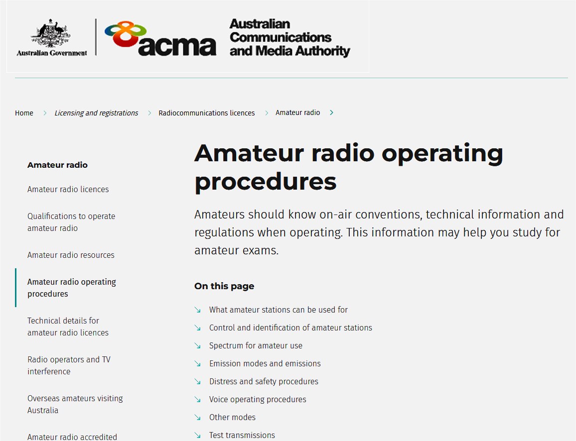 P31 Basic Operating Procedures – This Is Amateur Radio