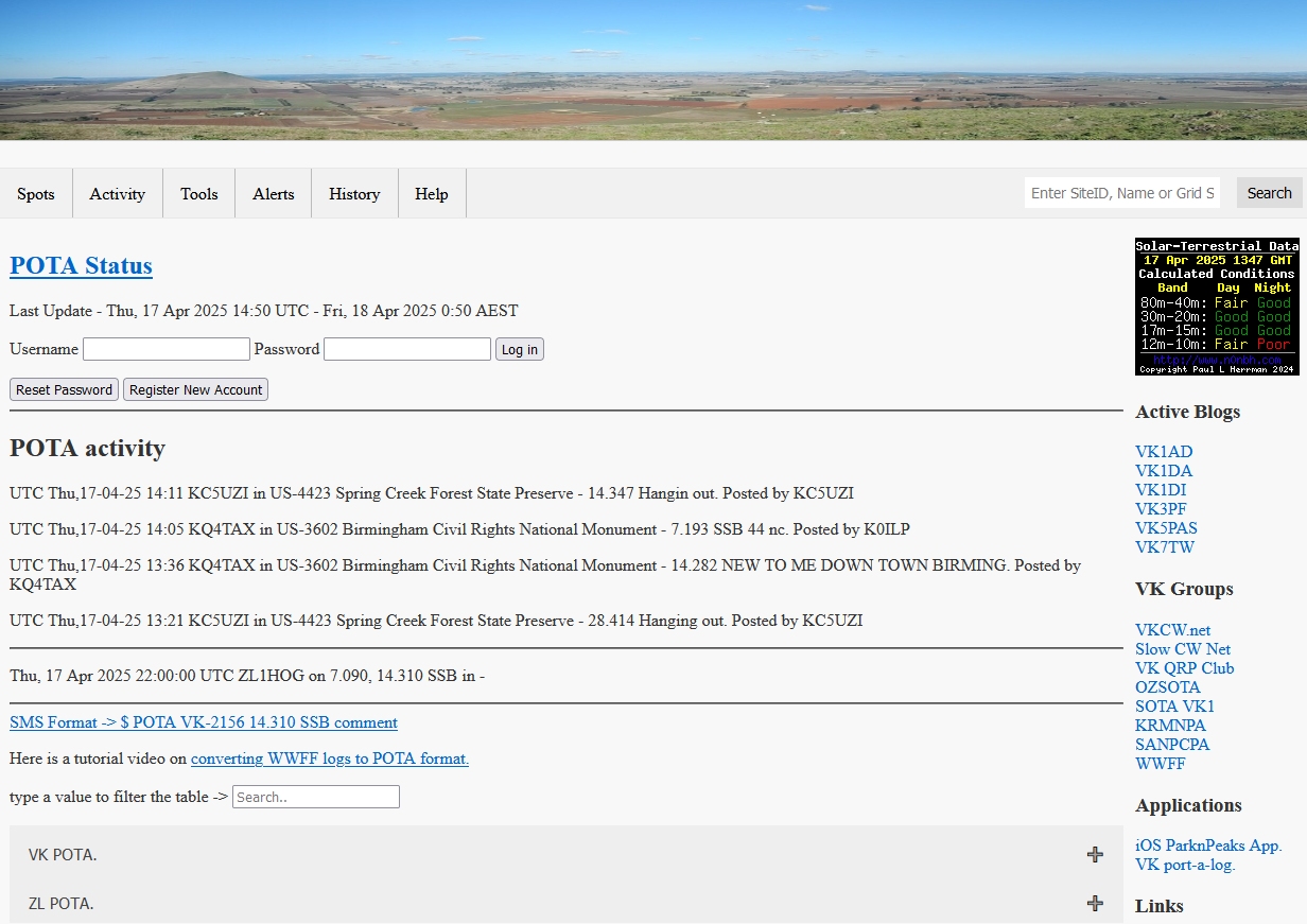 P195 Parks On The Air (POTA) – This Is Amateur Radio